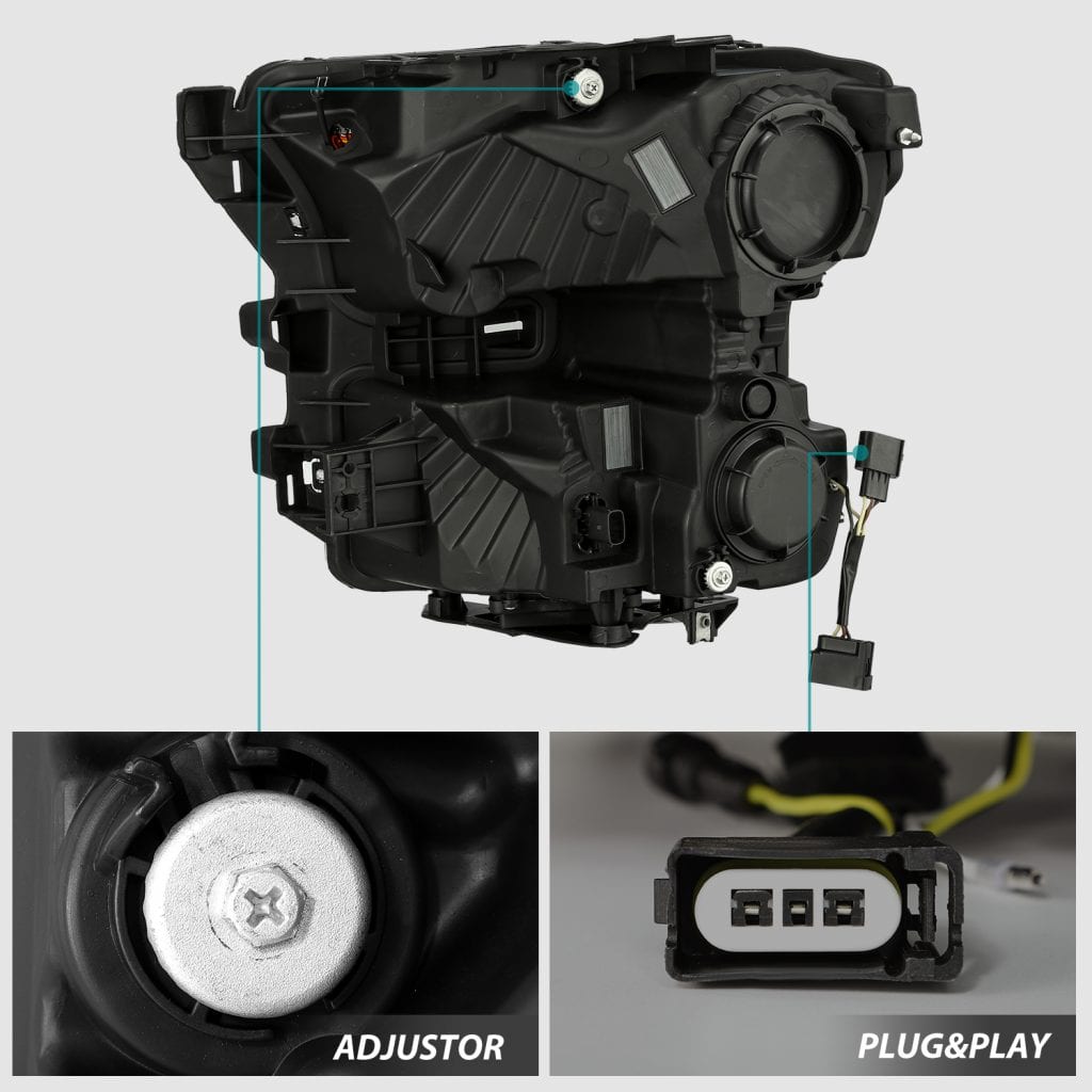 AlphaRex (Base Model) 2015-2017 Ford F150 Projector Headlights ...