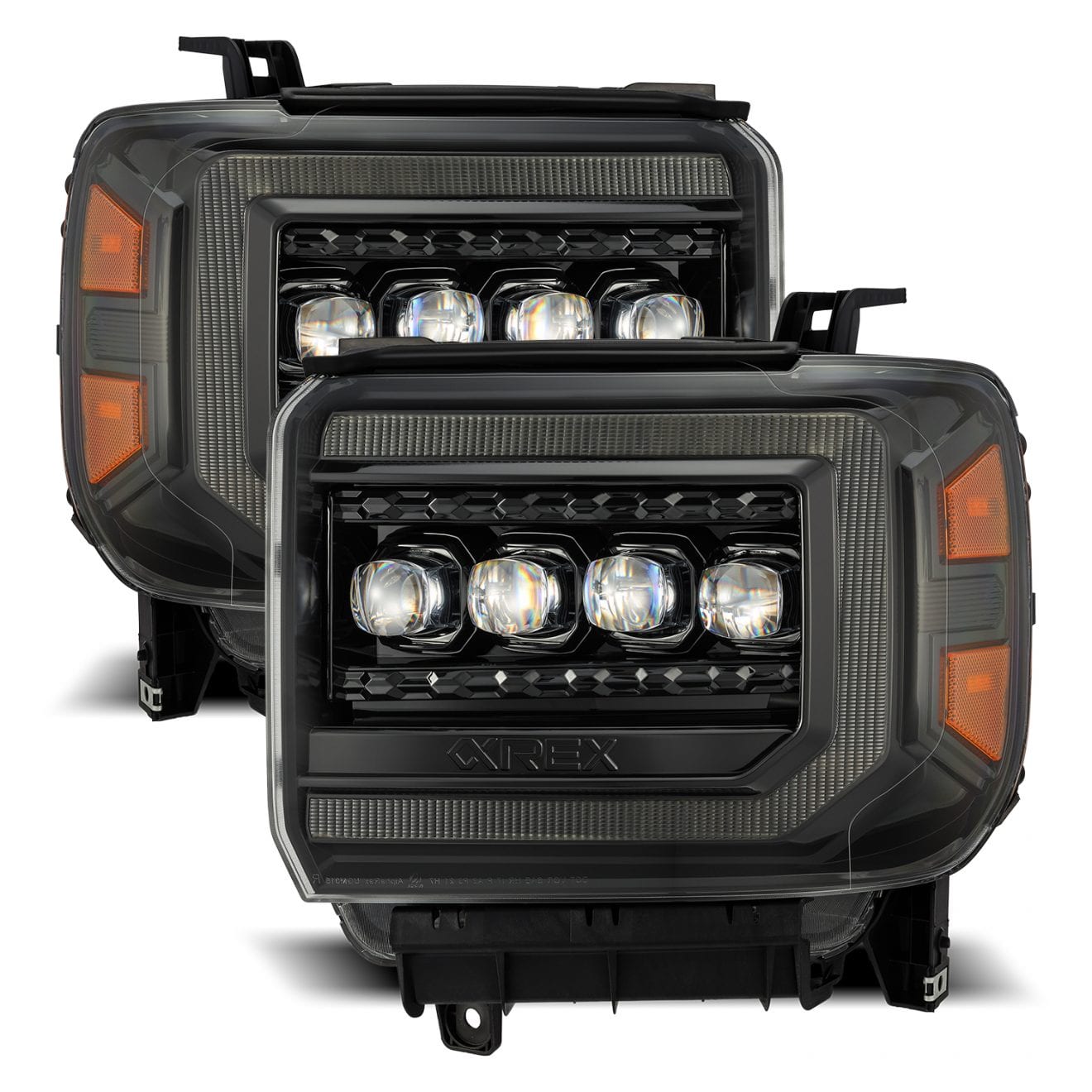 AlphaRex (Base Model) 2018-2020 Ford F150 Projector Headlights ...