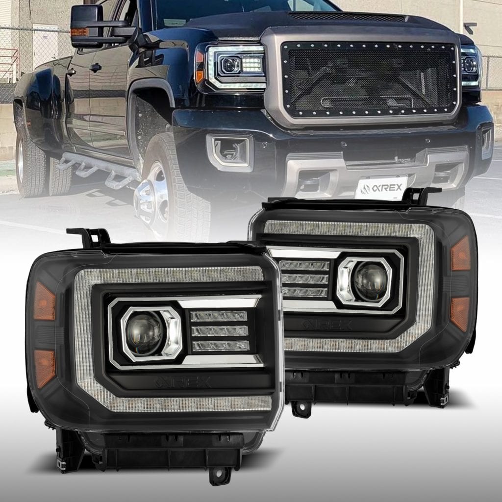 14 Gmc Sierra Headlights