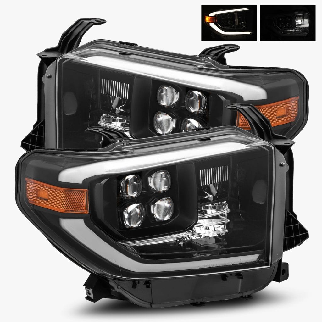 Alpharex Nova-Series 14-21 Toyota Tundra Projector Headlights ...
