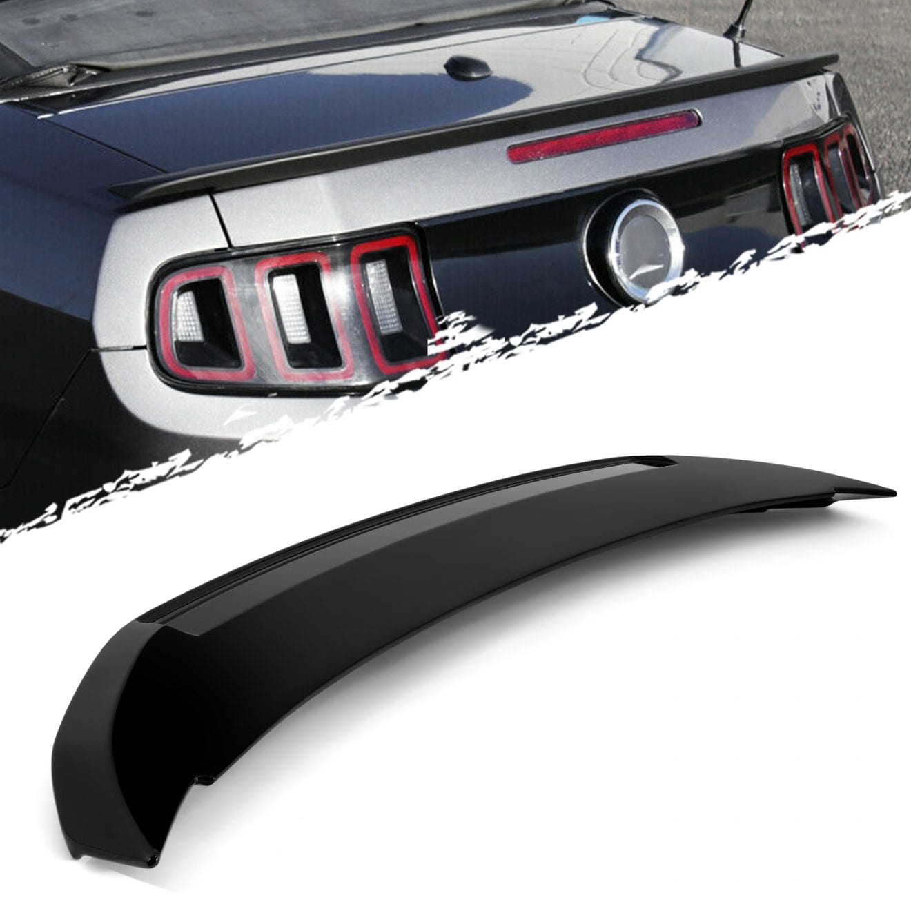 Modifystreet For 2010-2014 Ford Mustang Factory Style Rear Trunk ...