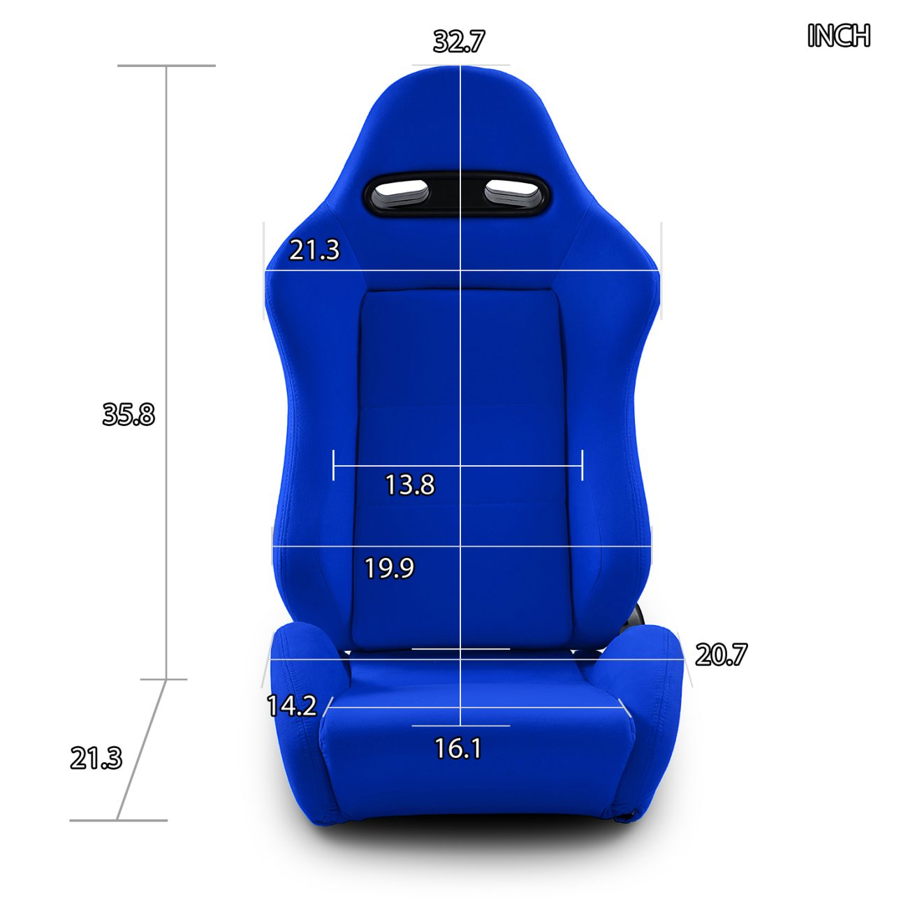 ModifyStreet Universal Black W/Snake Pattern Reclinable Racing Seats ...